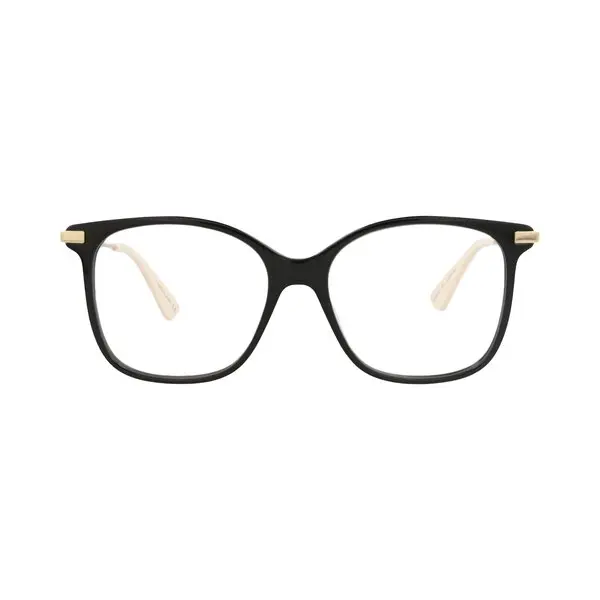 Gucci Square-frame Acetate Optical Frames /gold/transparent