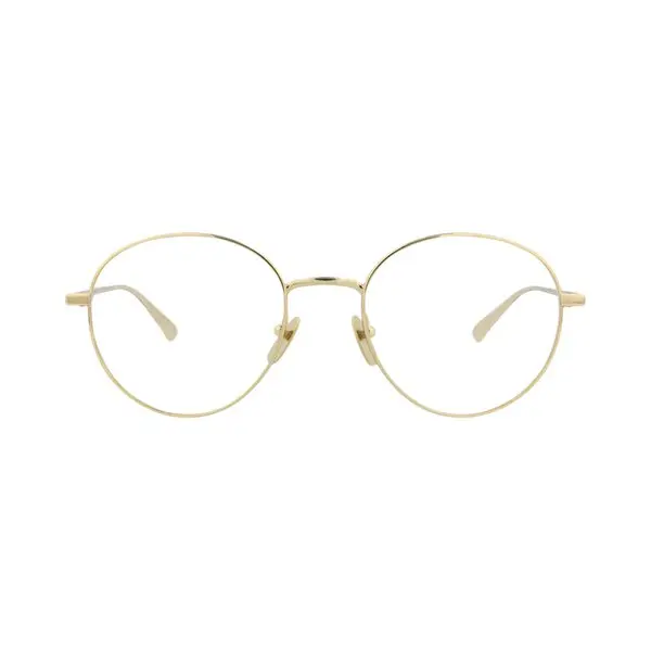 Gucci Round-frame Metal Optical Frames /transparent