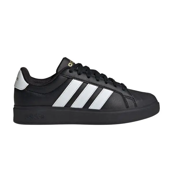 Adidas Core Cloud White Gold Metallic" Sneakers - Black