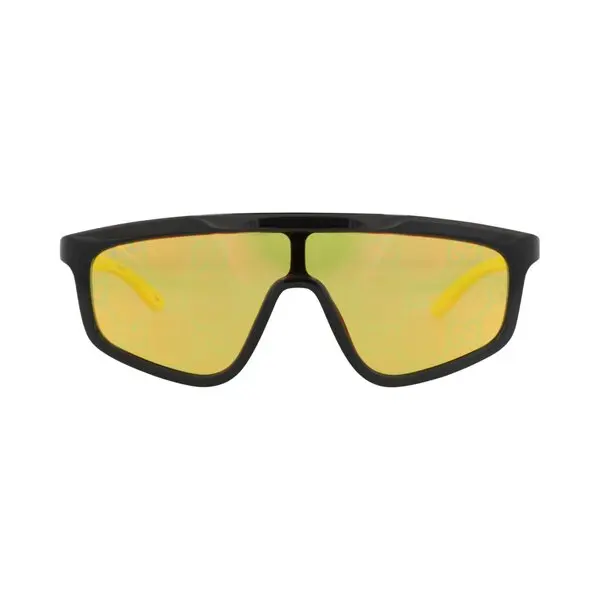 Gucci Shield-frame Injection Sunglasses /yellow