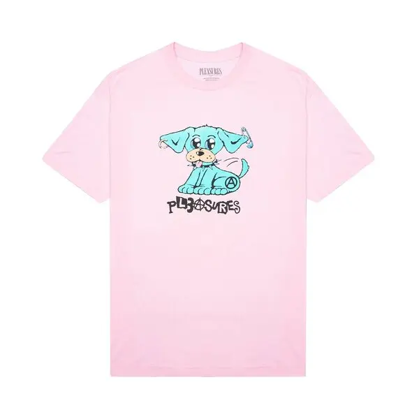 PLEASURES Ruff Tee - Pink