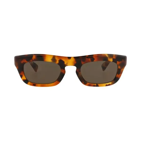Gucci Square-frame Recycled Acetate Sunglasses 'havana - Brown