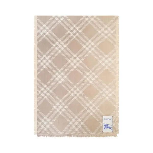 Burberry Mu Gradient Mersilk Scarf 'sand - Tan