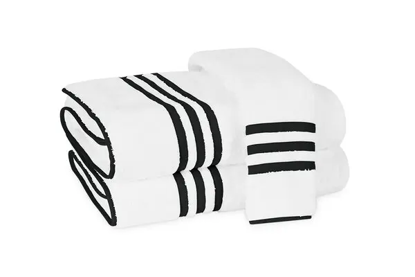 MATOUK Newport Towel - Black
