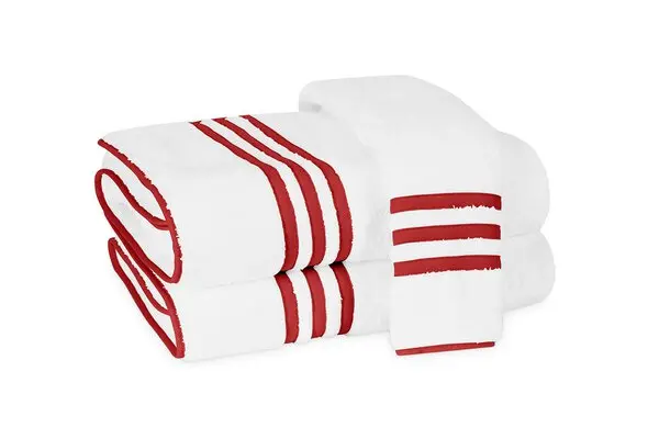 MATOUK Newport Towel - Red