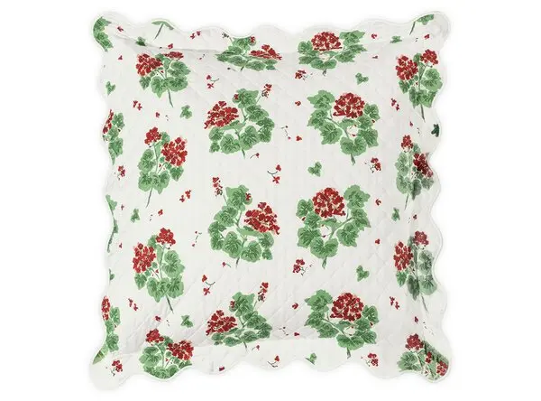MATOUK Geranium Sham - Scarlet