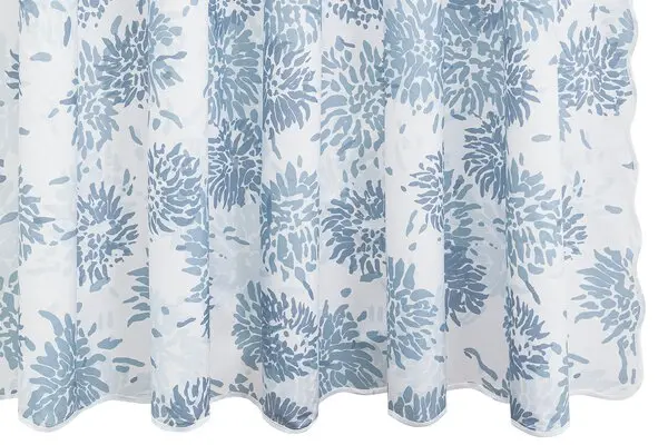 MATOUK Chrysanthemum Shower Curtain - Blue
