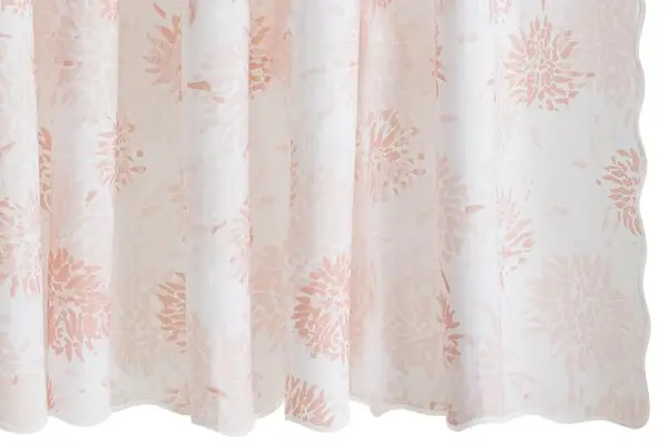 MATOUK Chrysanthemum Shower Curtain - Blush