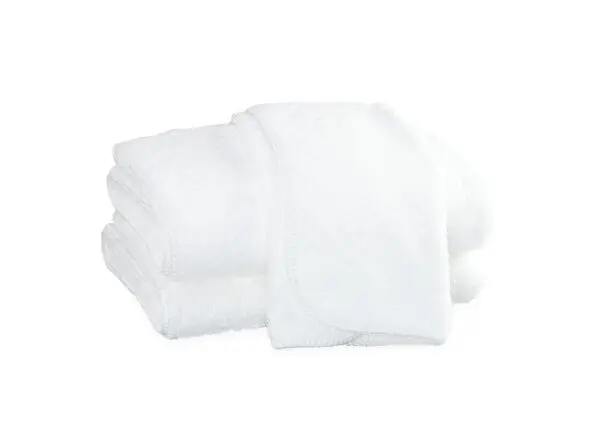 MATOUK Whipstitch Towel - White