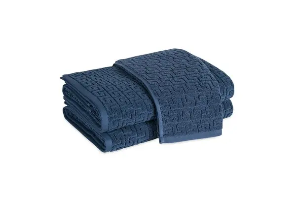 MATOUK Schumacher Athena Towel - Navy