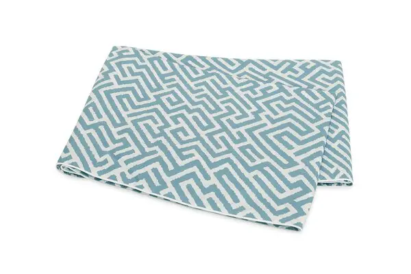 MATOUK Schumacher Gabriel Flat Bed Sheet - Stony