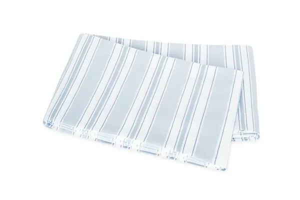 MATOUK Schumacher Elio Flat Bed Sheet - Blue