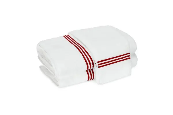 MATOUK Bel Tempo Towel - Red