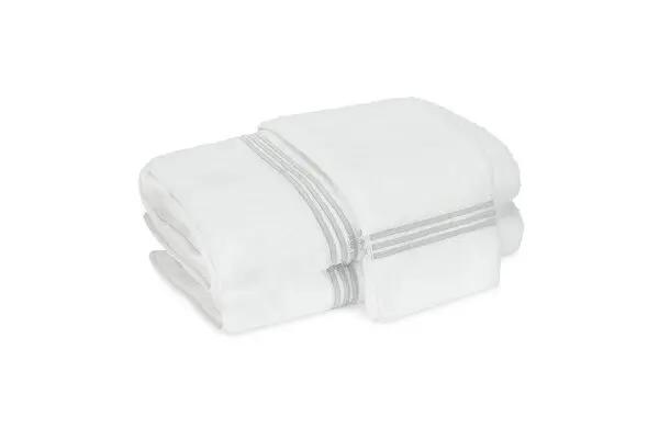 MATOUK Bel Tempo Towel - Silver
