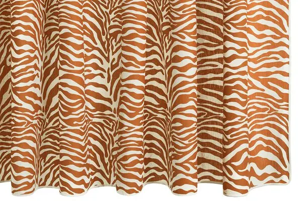 MATOUK Schumacher Regine Shower Curtain - Persimmon