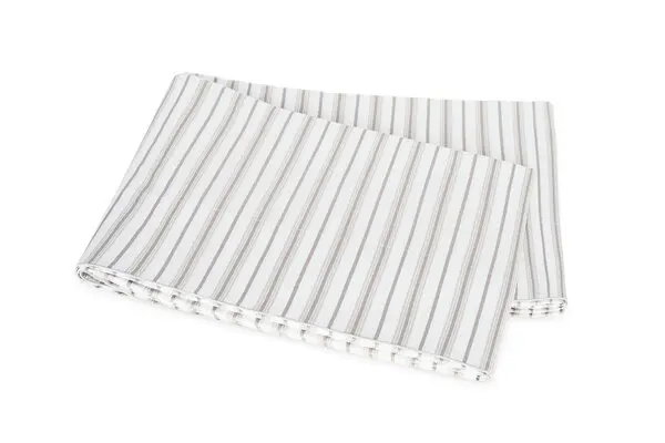 MATOUK Schumacher Calypso Flat Bed Sheet - Pebble