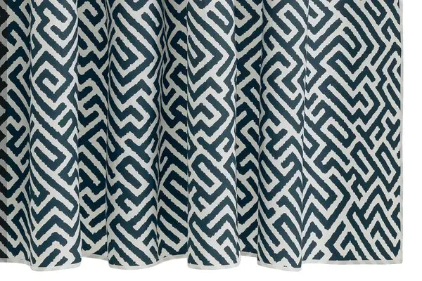 MATOUK Schumacher Gabriel Shower Curtain - Indigo