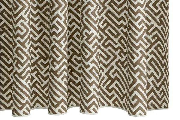 MATOUK Schumacher Gabriel Shower Curtain - Mocha