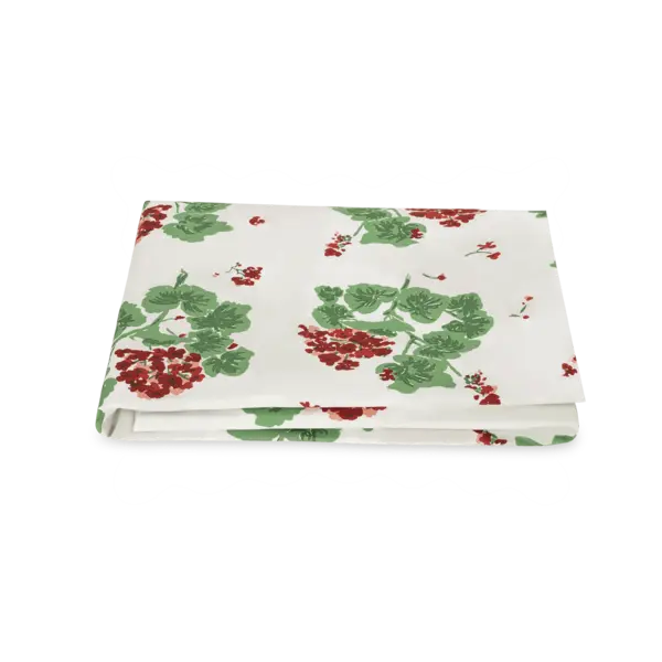 MATOUK Geranium Fitted Sheet - Percale