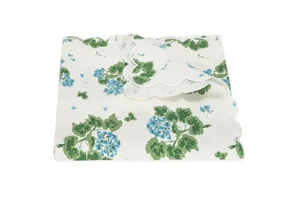 MATOUK Geranium Linen Tablecloth