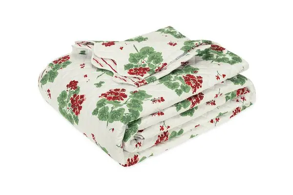 MATOUK Geranium Quilt - Scarlet