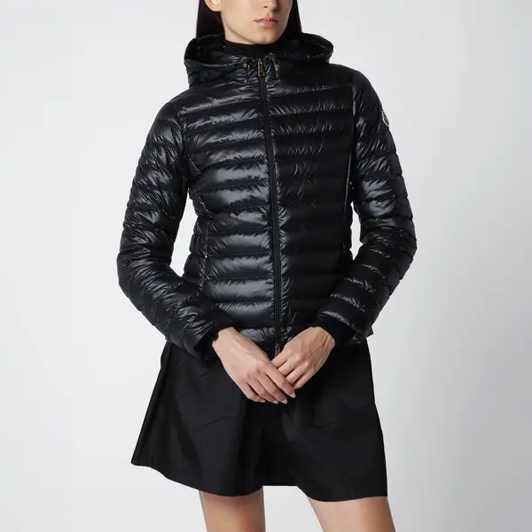 Moncler Igelhood Down Jacket In Polyamide - Black