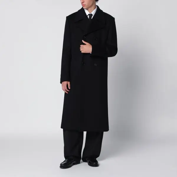 Balenciaga Long Double-face Tailored Coat