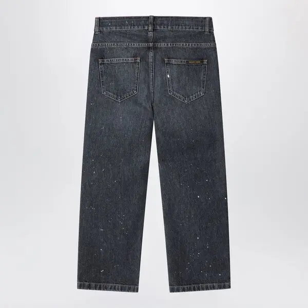 GOLDEN GOOSE Faded Denim Jeans With Splatter Detail