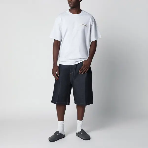 Jacquemus T-shirt With Grosgrain Logo