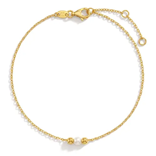 IN SEASON JEWELRY Pearl Stranded Bracelet - Gold