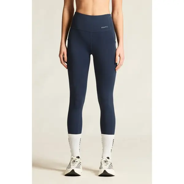 CRAFT Essence High Waist Pocket Tights - Blaze