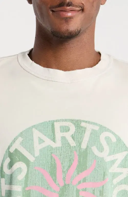 DIET STARTS MONDAY Sol Graphic T-shirt