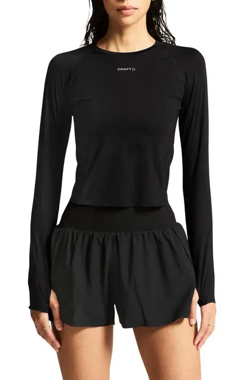 CRAFT Hypervent Long Sleeve Top - Black