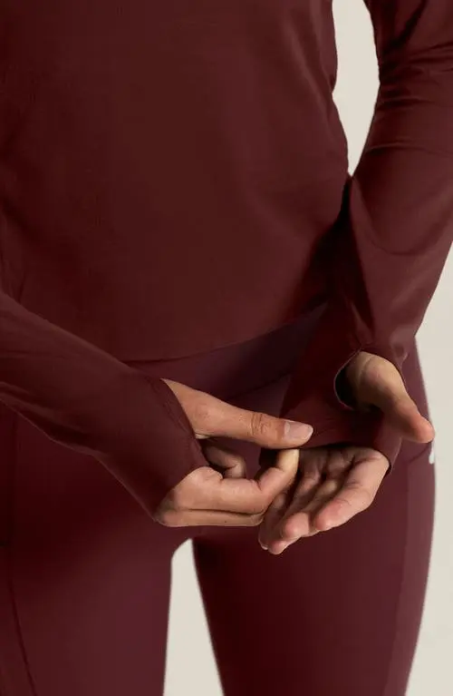 CRAFT Hypervent Long Sleeve Top - Dark Fig