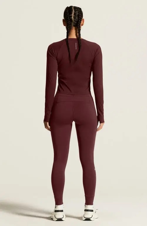 CRAFT Hypervent Long Sleeve Top - Dark Fig