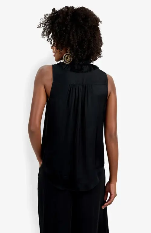 Trina Turk Cinzia Top - Black