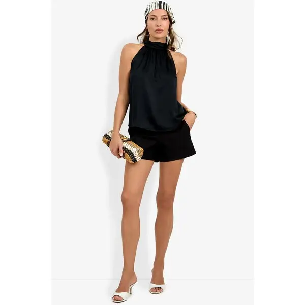 Trina Turk Zana Top - Black