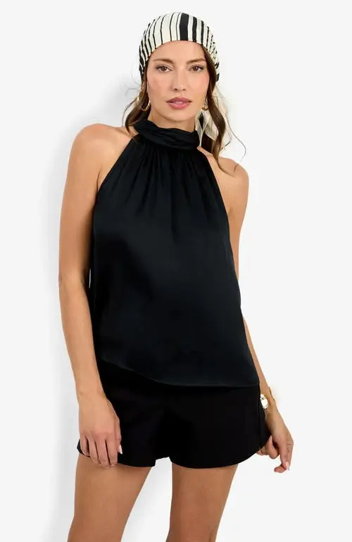 Trina Turk Zana Top - Black