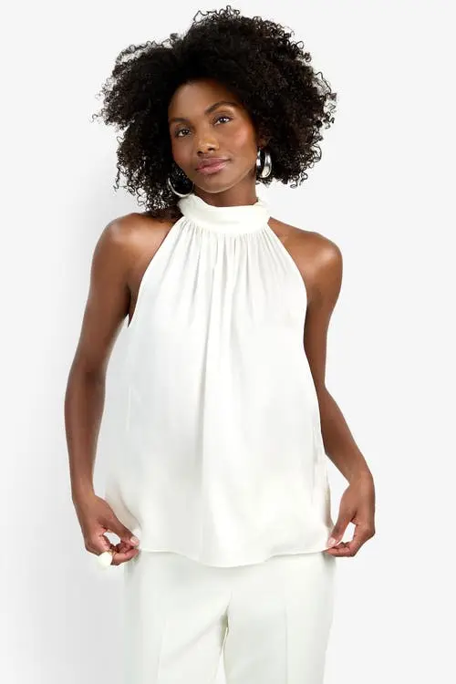 Trina Turk Zana Top - Black