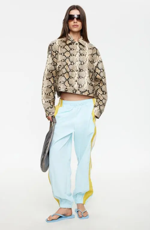 Lioness Angel Faux Snakeskin Jacket