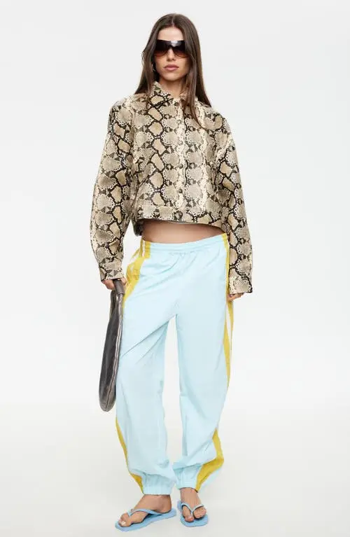 Lioness Angel Faux Snakeskin Jacket