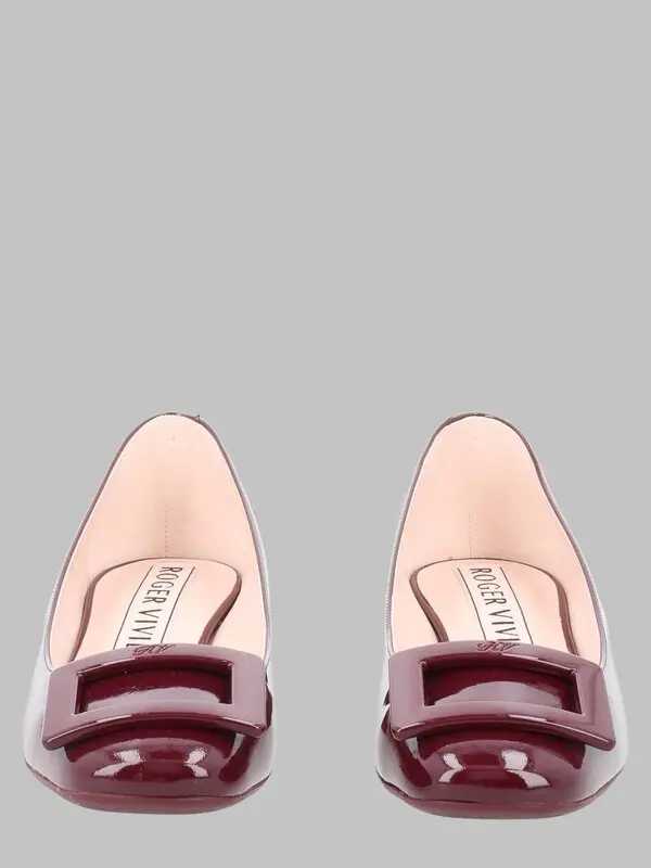 ROGER VIVIER Ballerina U Look In Vernice - Multicolor