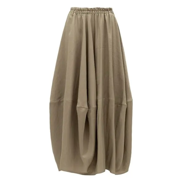 BIANCA POPP Imperial Skirt In Sage Rayon - Green