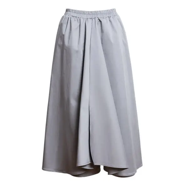 BIANCA POPP Samurai Pants Midi In Cotton - Grey