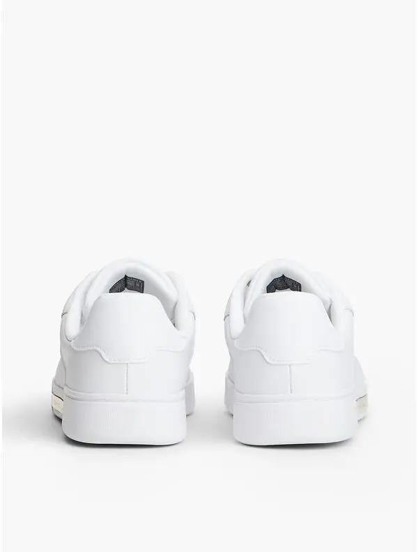 Tommy Hilfiger Metallic Accent Leather Sneaker
