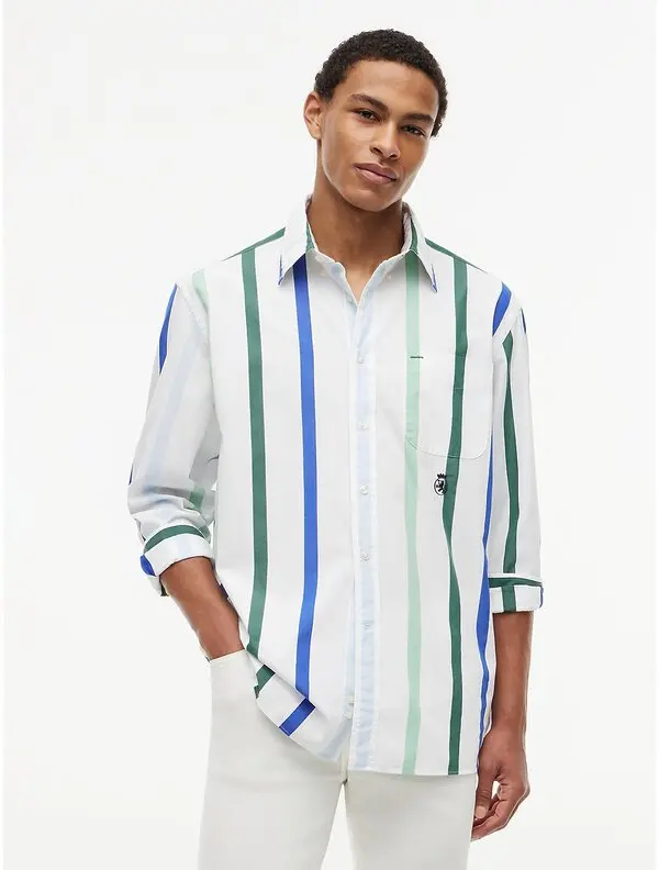Tommy Hilfiger Relaxed Fit Striped Shirt