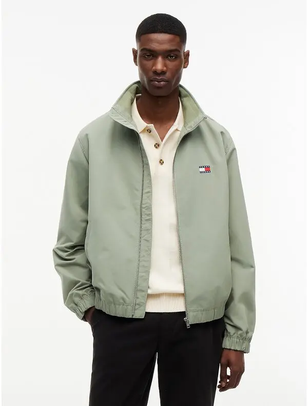 Tommy Hilfiger Water-repellent Zip Jacket - Spring Olive