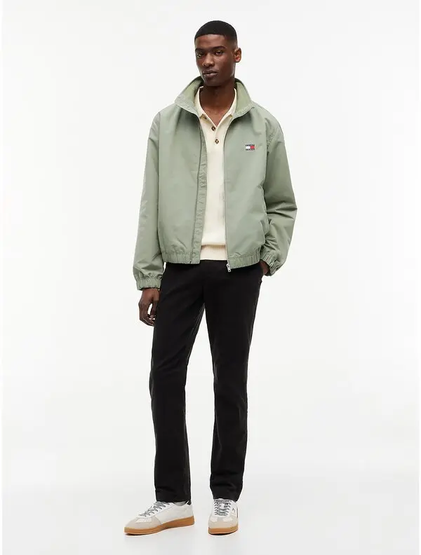 Tommy Hilfiger Water-repellent Zip Jacket With Peached Finish