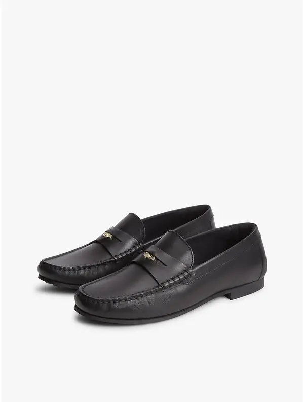 Tommy Hilfiger Classic Leather Penny Loafers