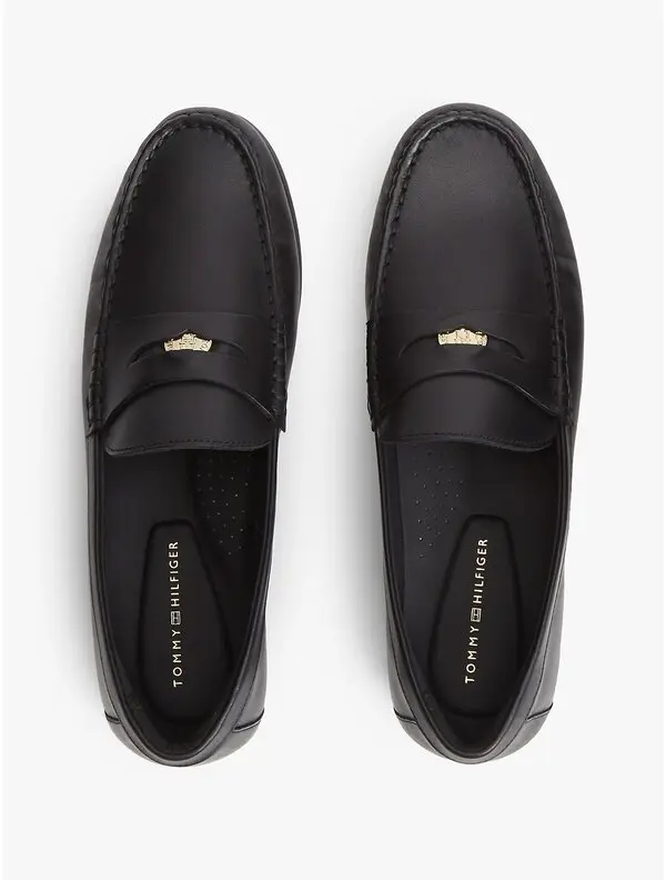 Tommy Hilfiger Classic Leather Penny Loafers